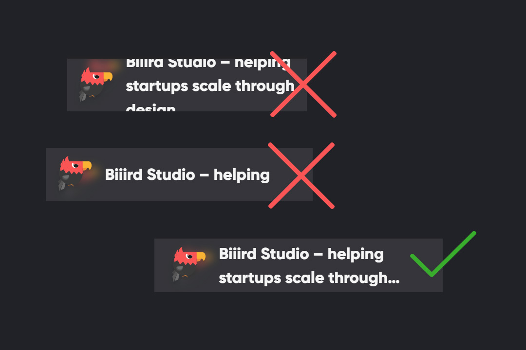 Text Overflow Ellipsis based on lines (Line Clamping) – Biiird Studio